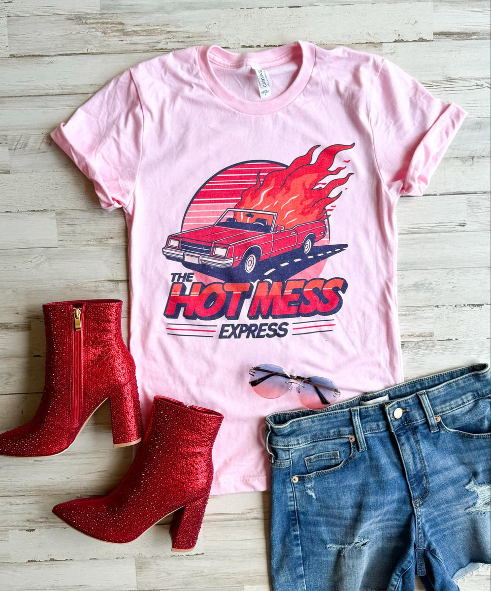 Hot Mess Express Tee (CLOSING 8/16) – Alabama Threads Wholesale